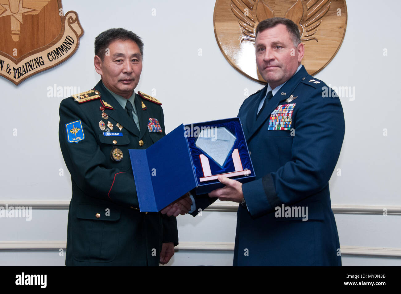 Maxwell AFB, Ala. - Major General Timothy Leahy, Commander, LeMay ...