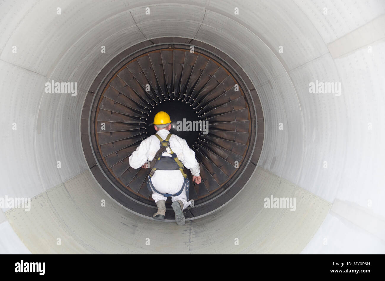 Airman 1st Class Ryan Hobbs, 380th KC-10 crew chief, completes an ...