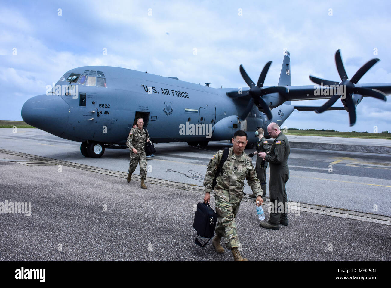 Command Sergeant Major Romani and Lt. Col. Andrew Baker arrive in ...