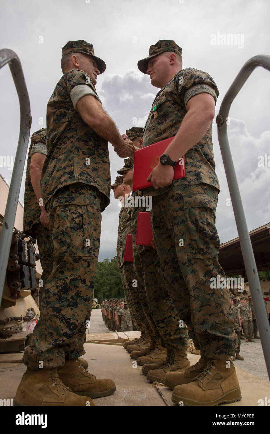 U.S. Marine Corps Maj. Gen. John K. Love, commanding general, 2nd ...