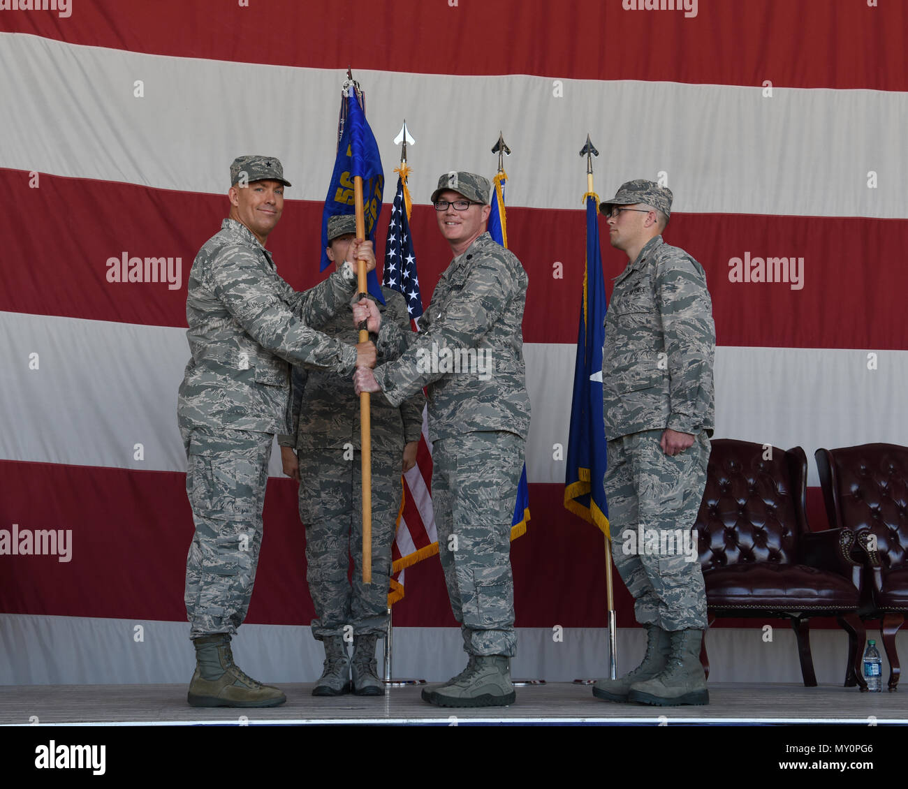 Lt. Col. Joseph Nicholas relinquishes command of the 56th Comptroller ...