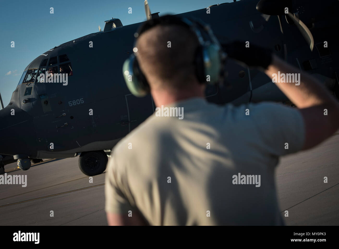 Senior Airman Brandon Conover, 27th Special Operations Air Maintenance ...
