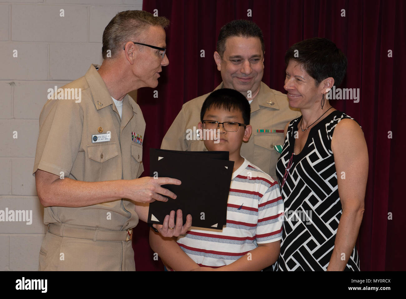 180601-N-HG258-1011 WASHINGTON (JUNE 1, 2018) Captain Ken Collins ...