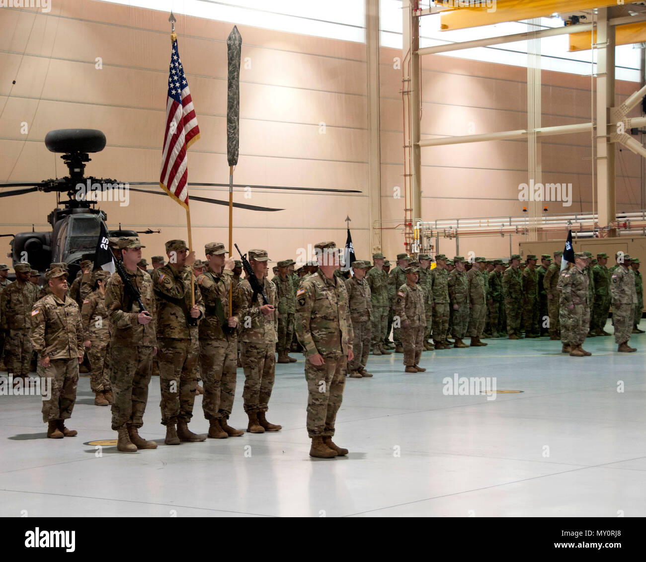 Lt. Col. Matthew Landrum, commander of the 1st Regiment, 25 Attack ...
