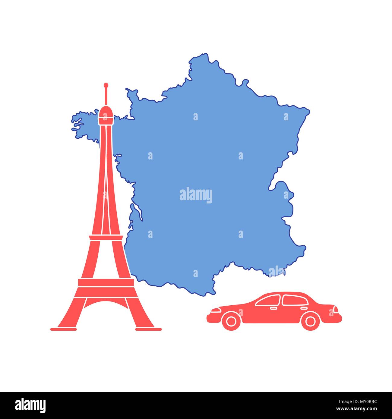 Paris transport history Stock Vector Images - Alamy