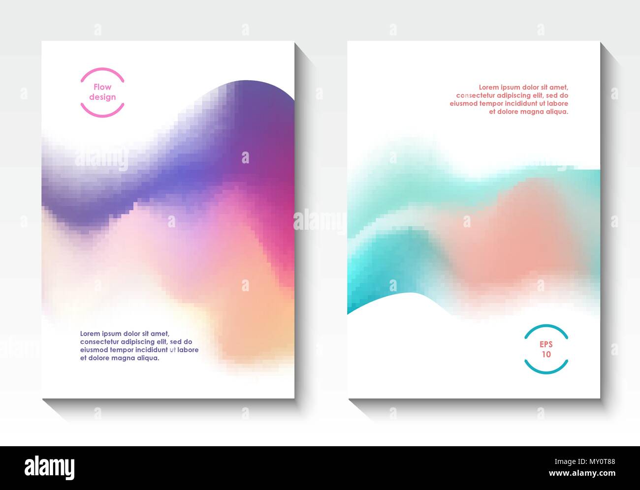 Flow design vector covers Stock Vector Image & Art - Alamy