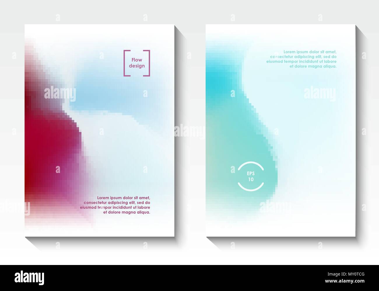 Flow design vector covers Stock Vector Image & Art - Alamy