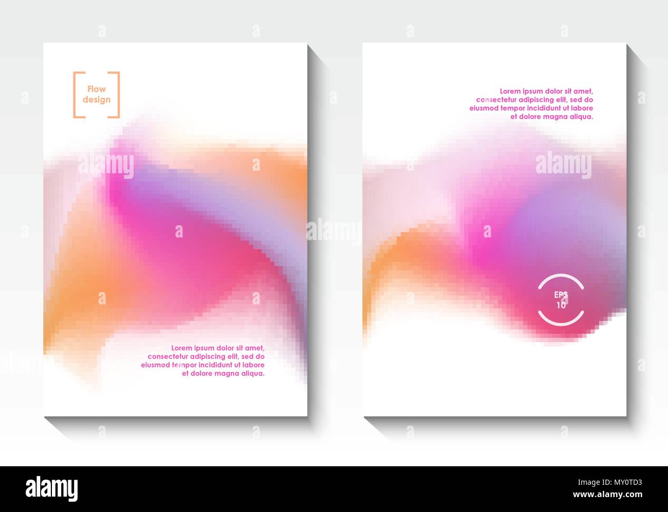 Flow design vector covers Stock Vector Image & Art - Alamy