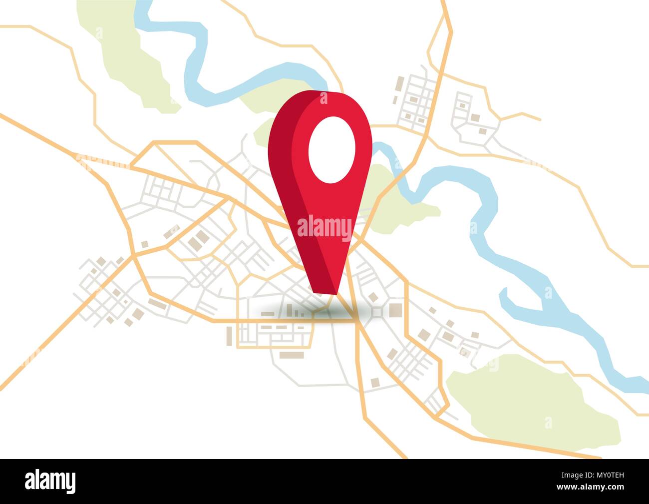 Pointer map hi-res stock photography and images - Alamy