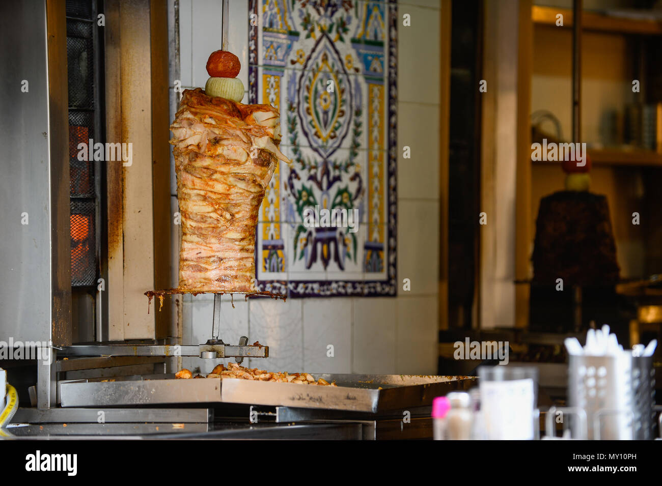 A kebab is seen in Krakow. Krakow is a the second largest city in ...