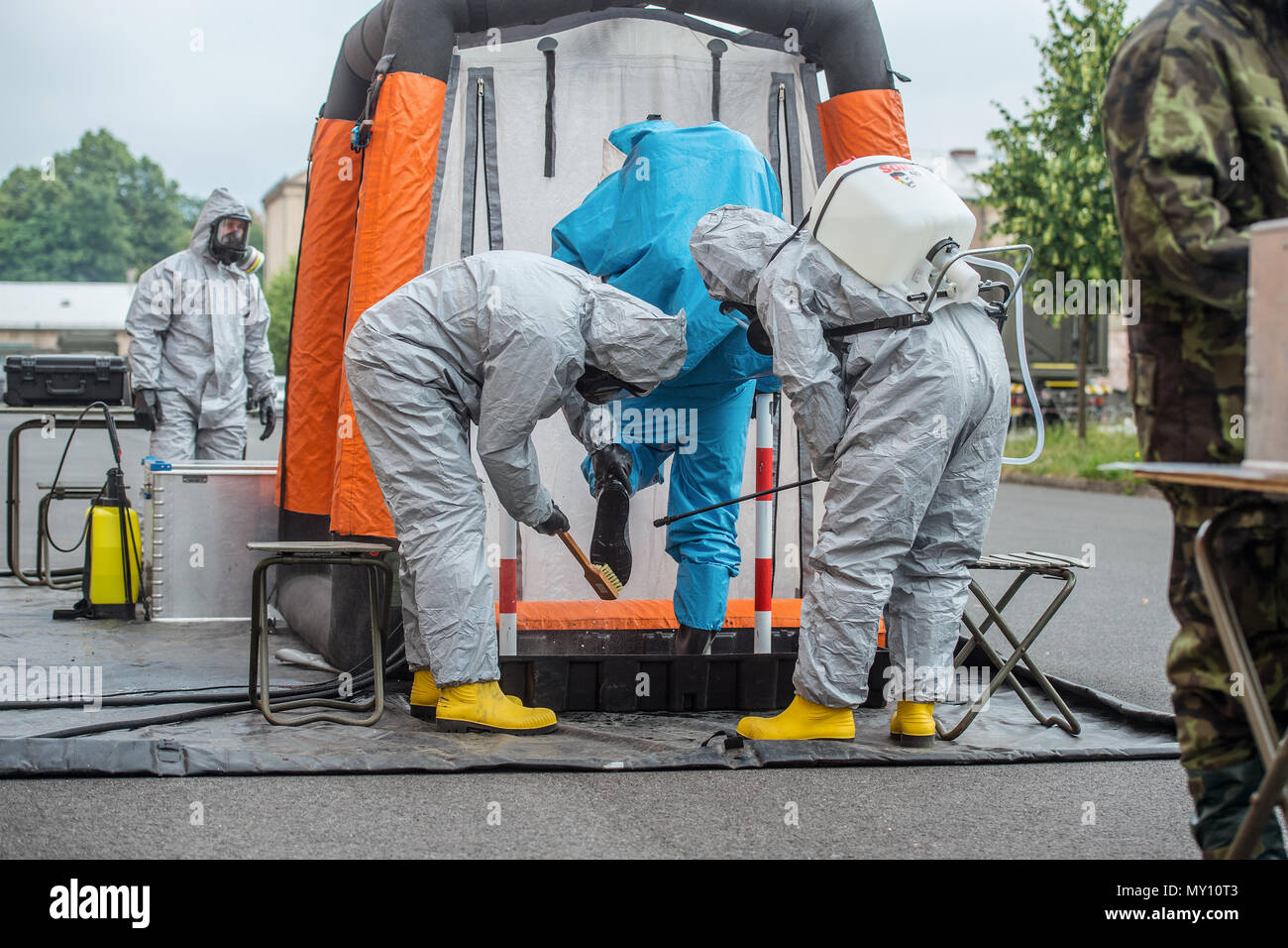 Presentation of performance of units and staff of Czech-British command ...