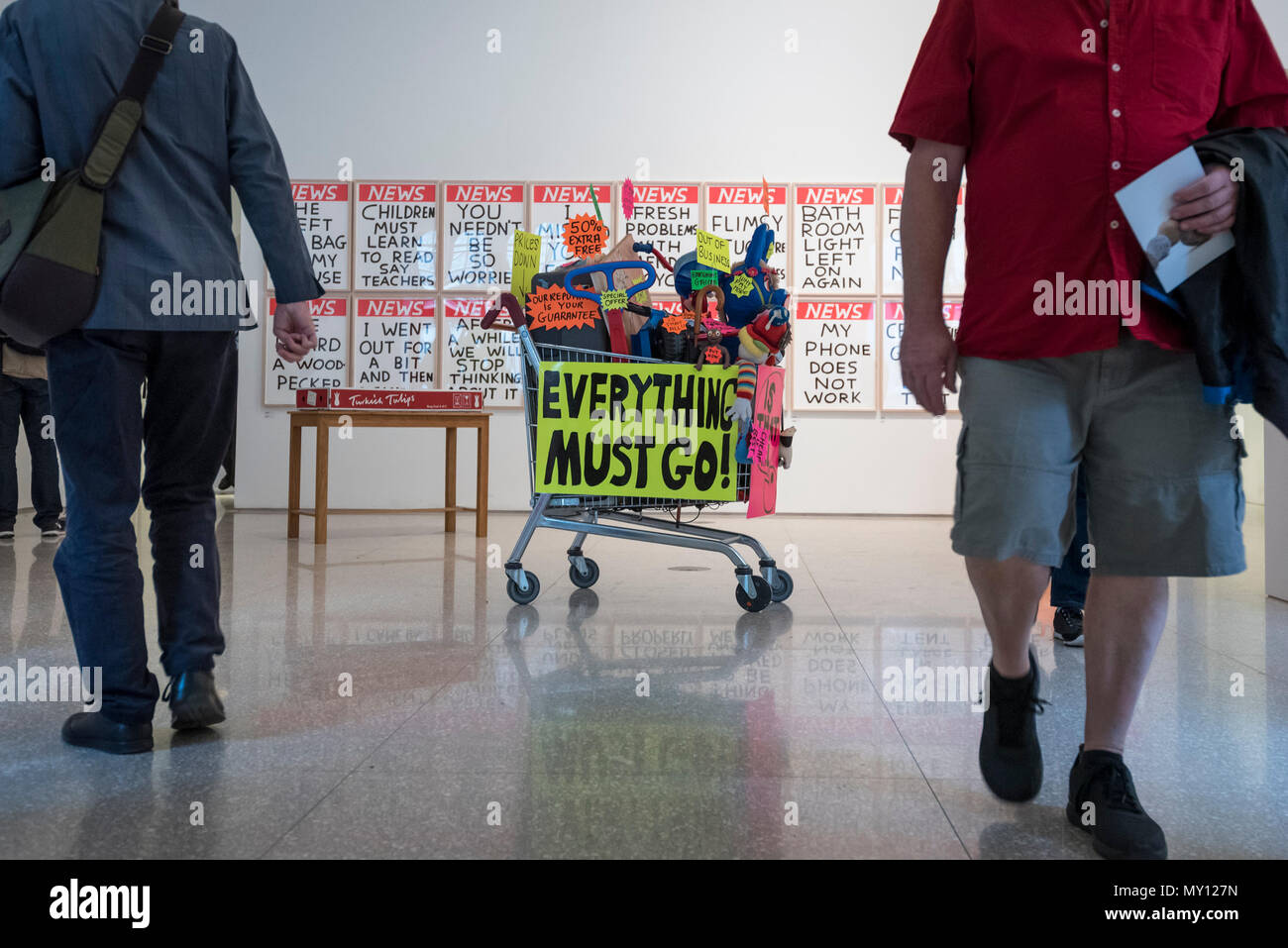 Michael landy exhibition hi-res stock photography and images - Alamy