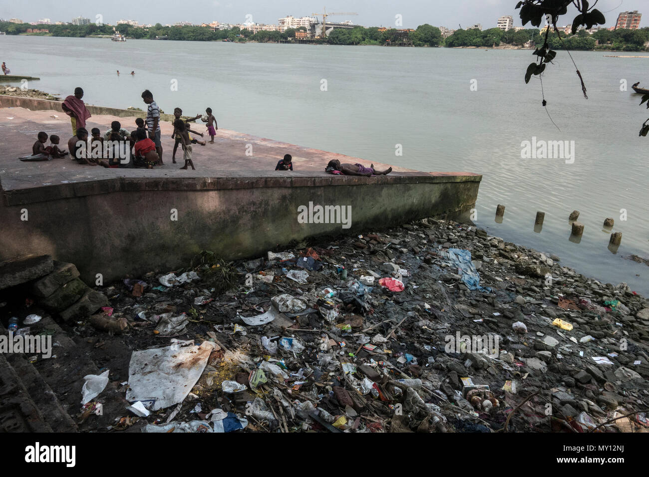Ganges River Pollution High Resolution Stock Photography and Images - Alamy