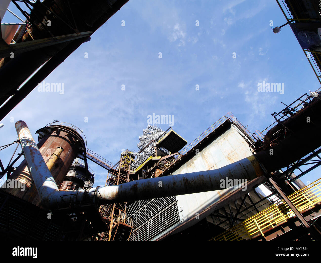 Blast furnace operation hi-res stock photography and images - Alamy