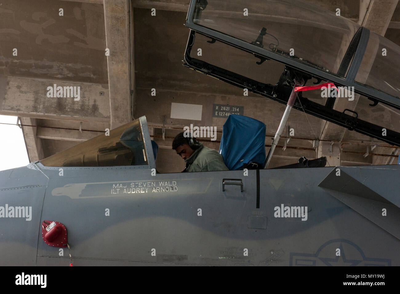 U.S. Air Force Airman 1st Class Jacques Broussard, 18th Aircraft ...