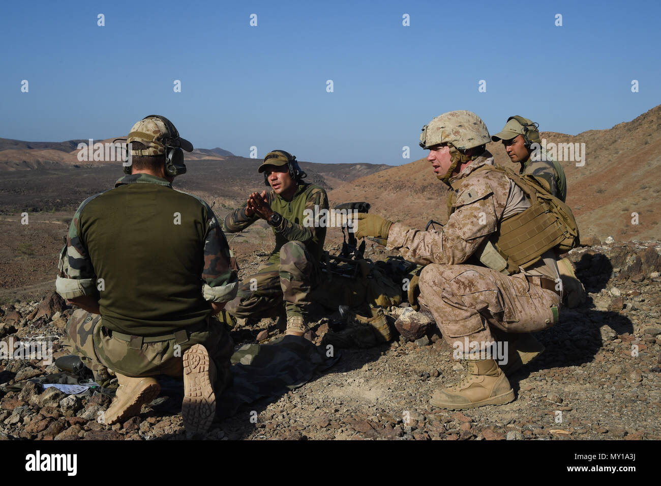 U.S. Marine Corps 2nd Lt. Joshua Gray, Scout Sniper Platoon, Battalion ...