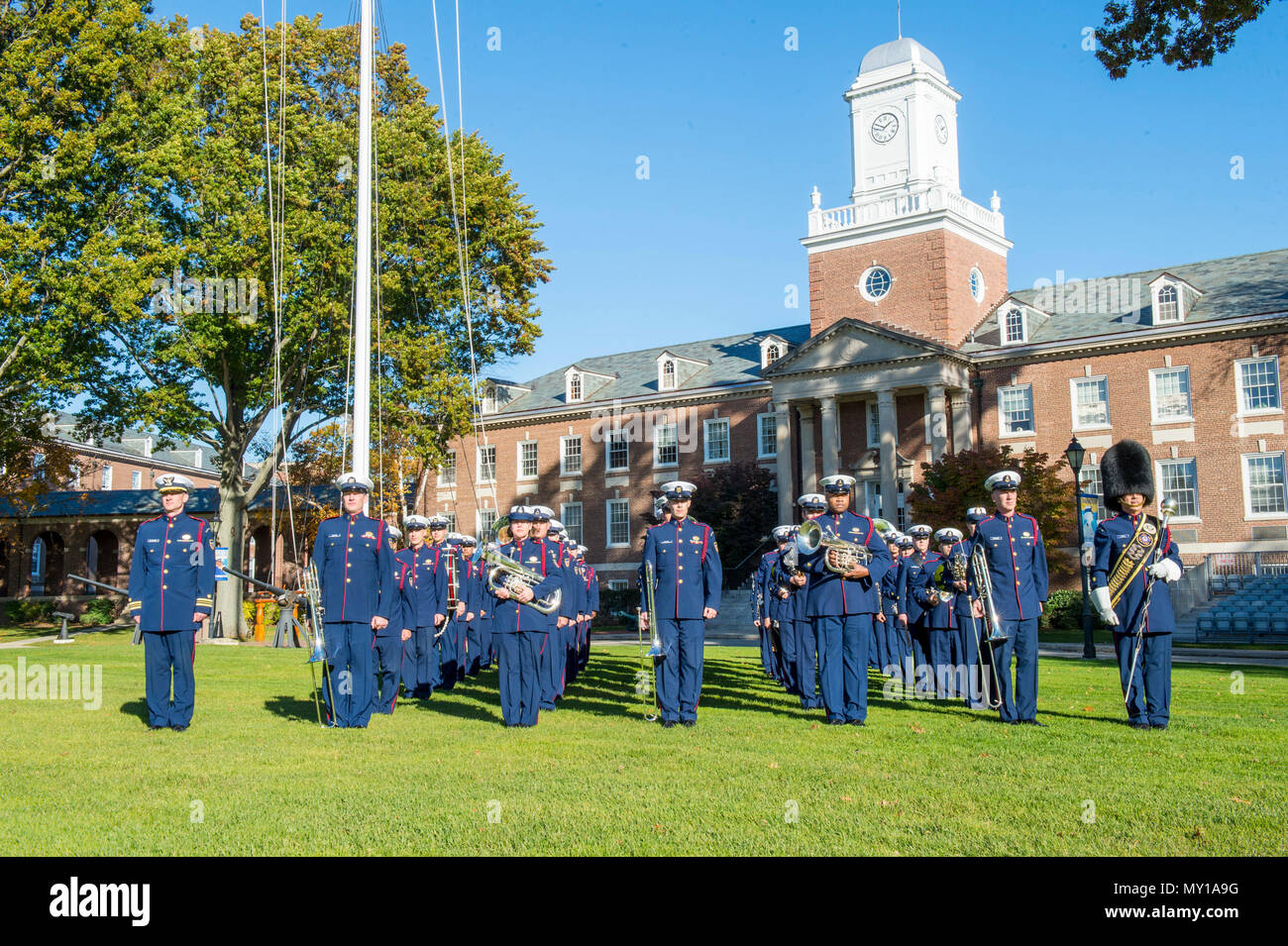 U s coast guard band hi-res stock photography and images - Alamy