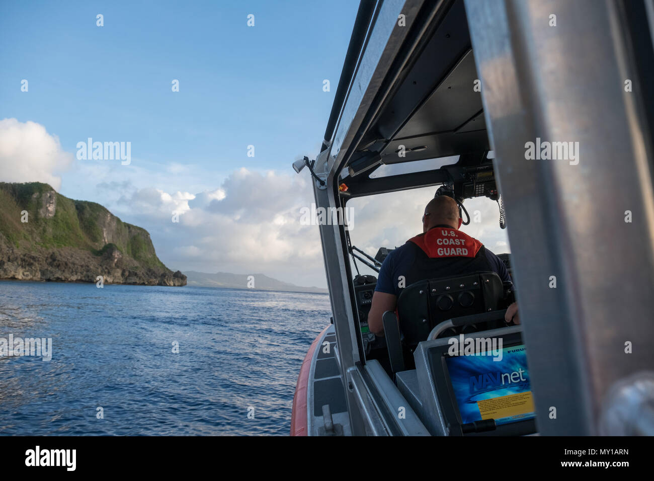 Petty Officer 2nd Class Blake Gella, a boatswain's mate at Coast Guard ...