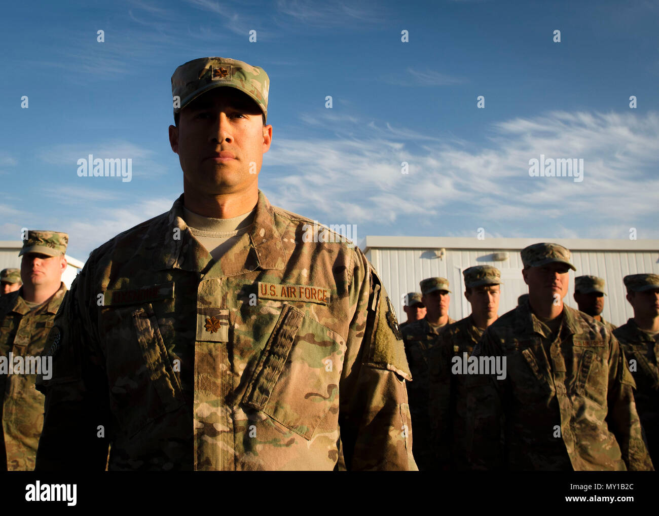 (Use as rotator image please) U.S. Air Force Maj. Jimmy Oxendine, 557th ...