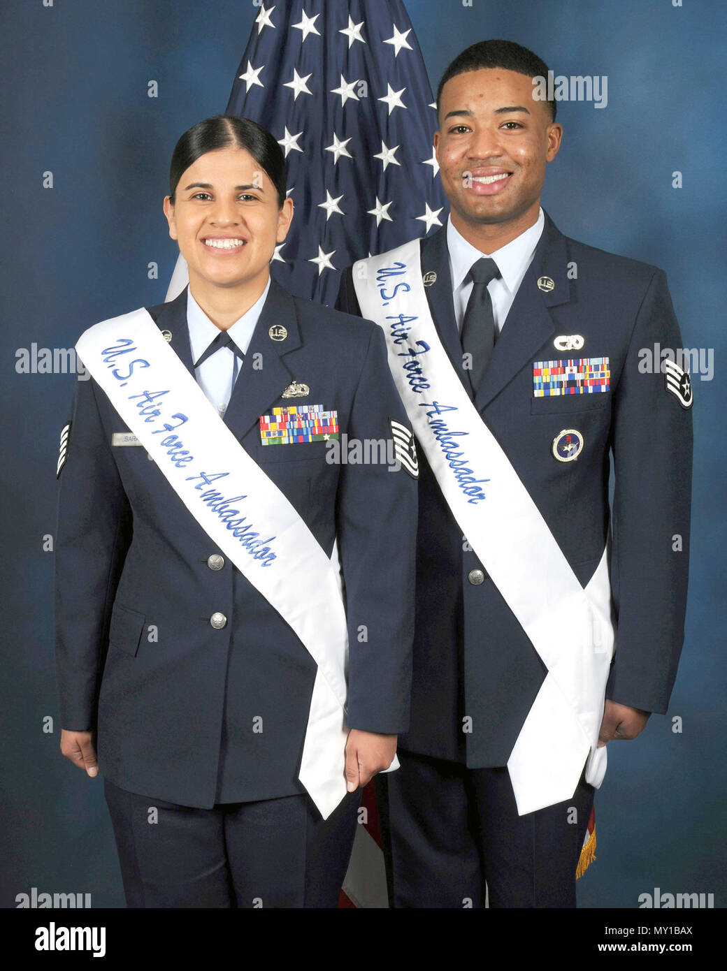Tech. Sgt. Marie Sarabia and Staff Sgt. Nicholas J. Gooden-Bustamante ...