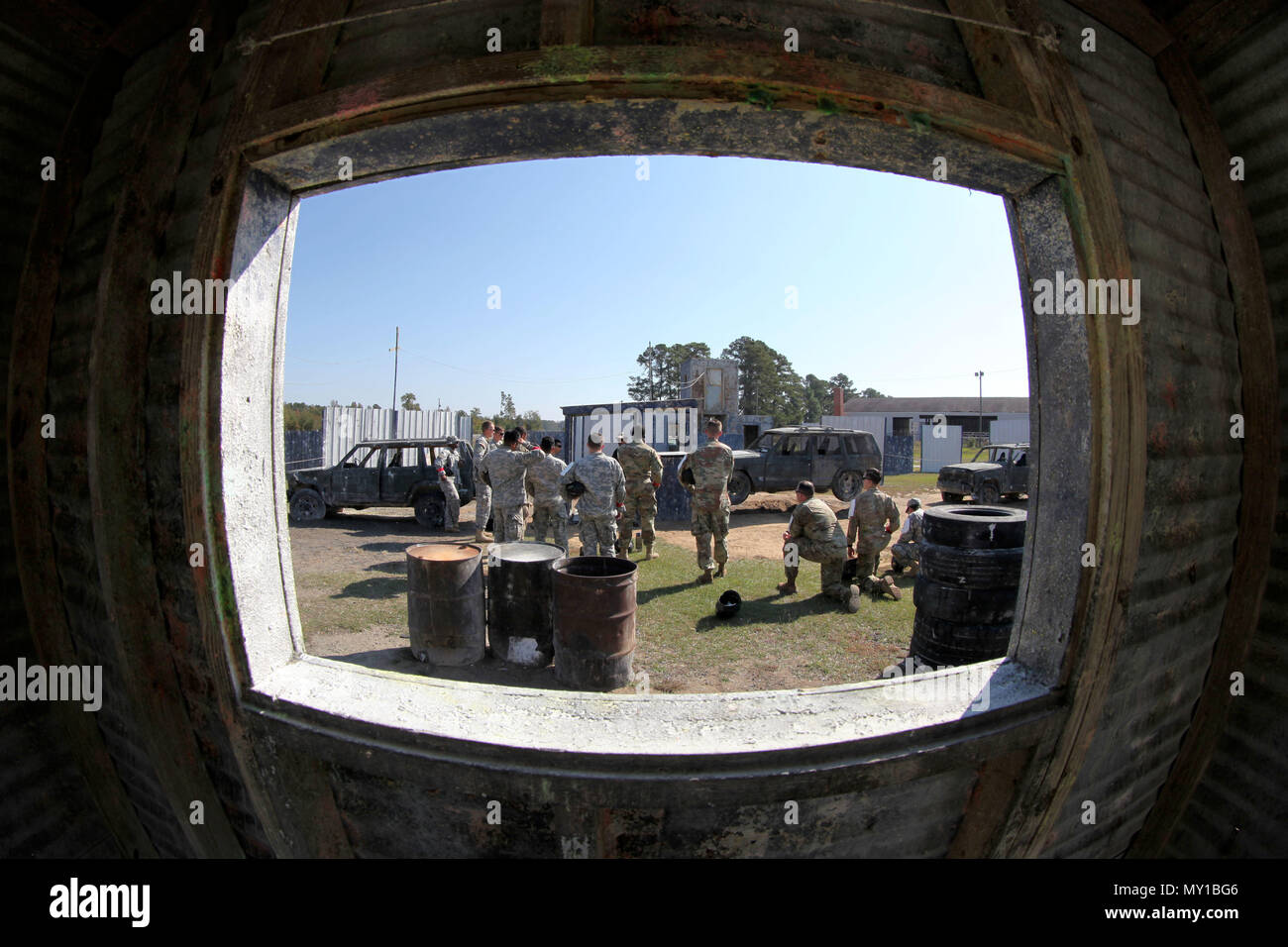 Fort bragg combat training center hi-res stock photography and images ...