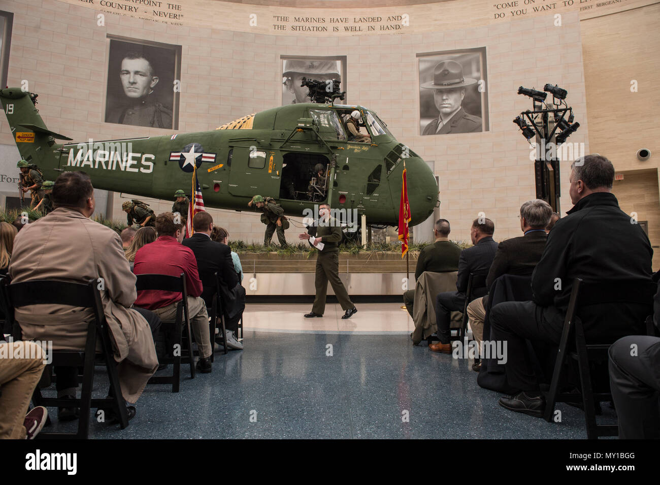 U.S. Marine Corps Col. John Atkinson, director, Fires and Maneuver ...