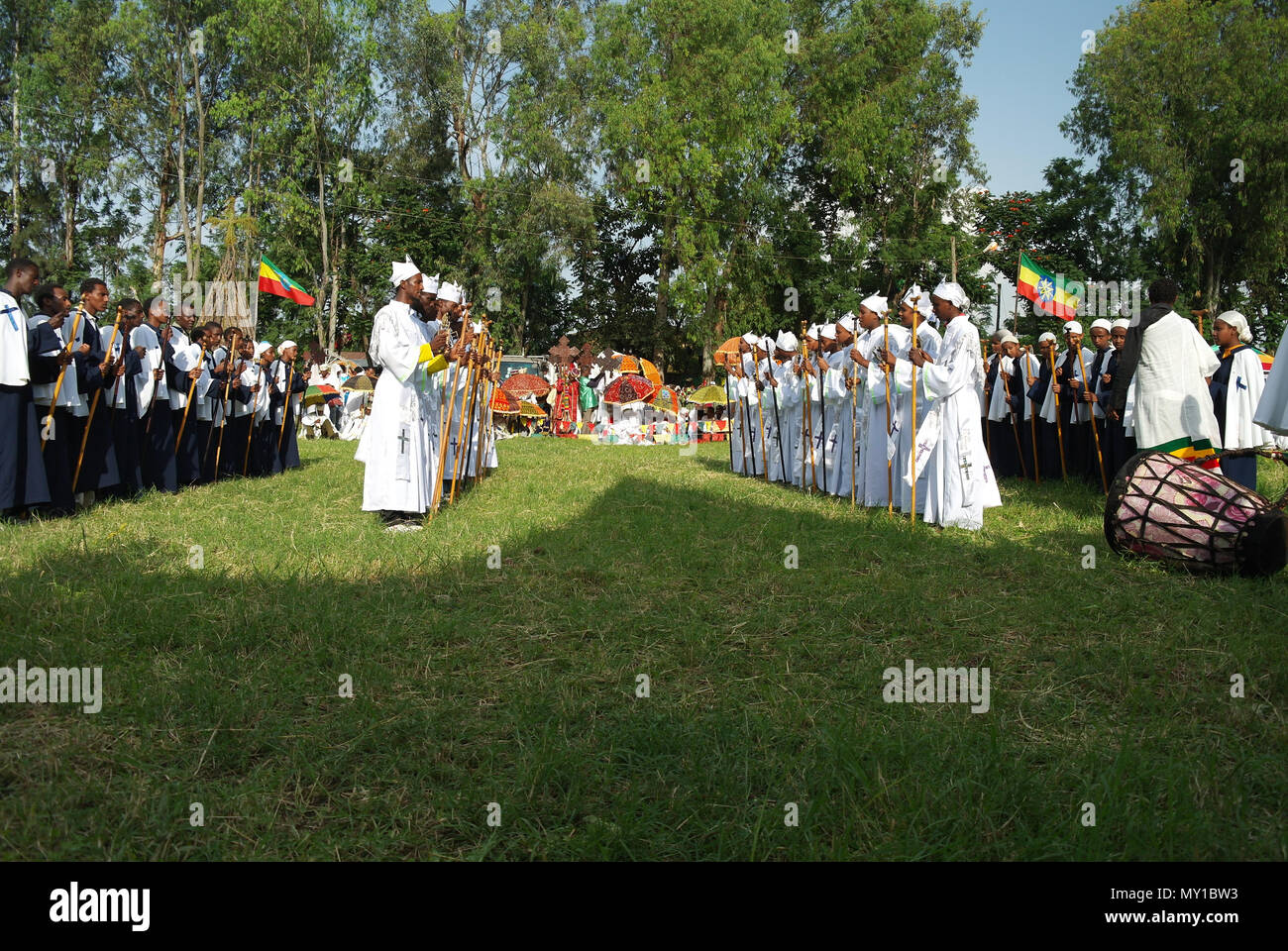 Meskel ceremony ethiopia hi-res stock photography and images - Alamy