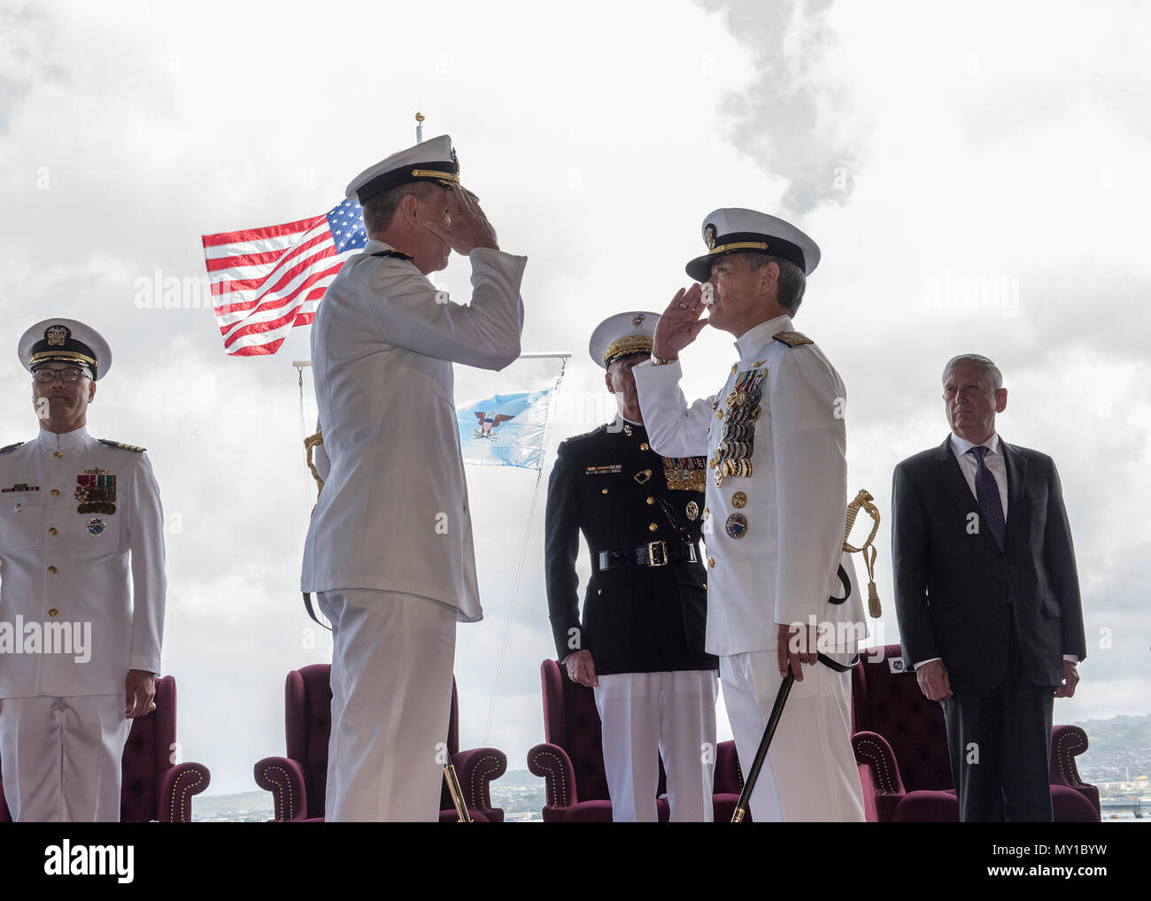 JOINT BASE PEARL HARBOR HICKAM (May 30, 2018)-- Adm. Phil Davidson ...