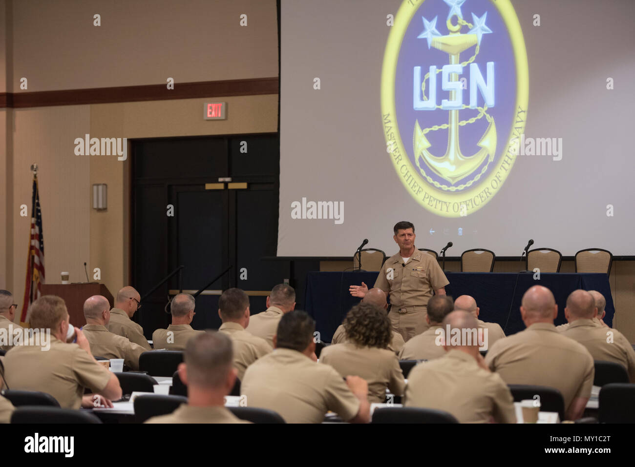 Mcpon leadership vcno moran navy hi-res stock photography and images ...