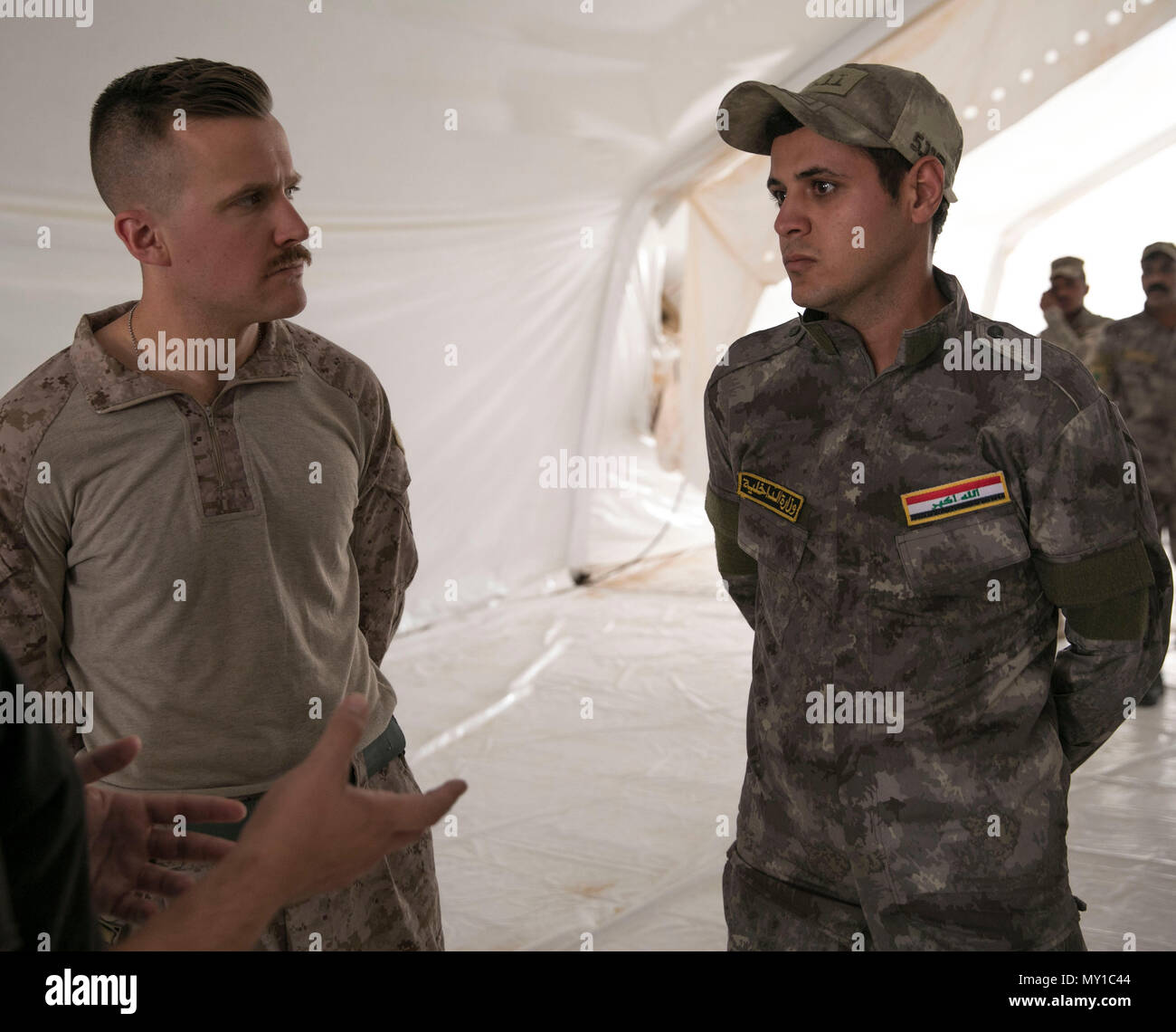 Iraqi border guard force hi-res stock photography and images - Alamy