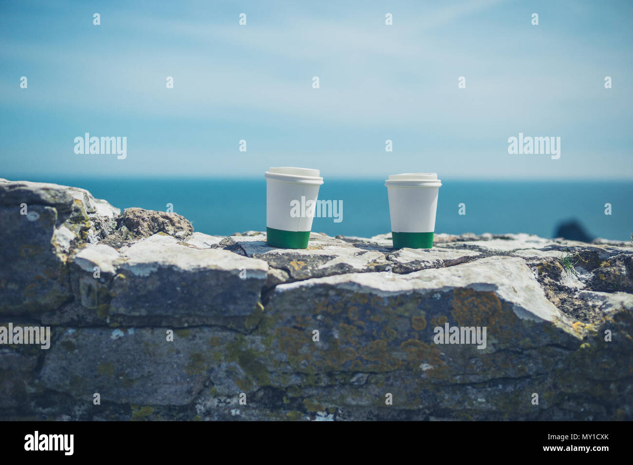 Cups on a wall hi-res stock photography and images - Alamy