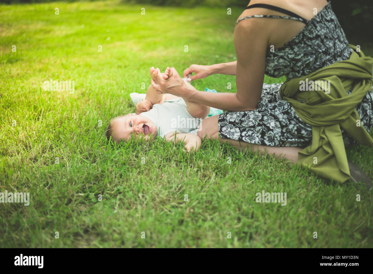 Diaper change hi-res stock photography and images - Alamy