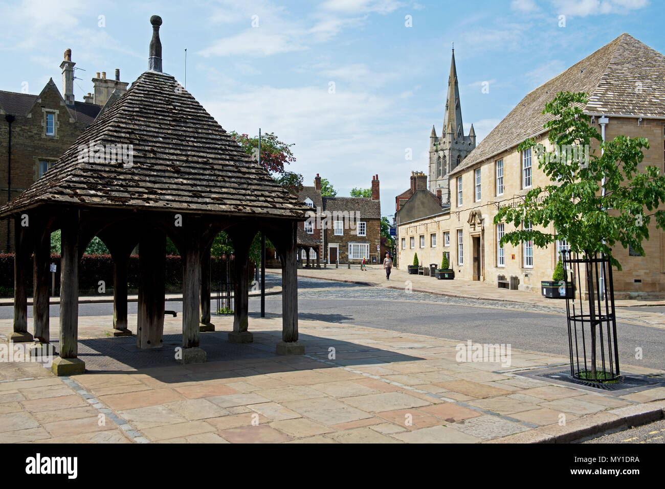 Buttercross oakham rutland england uk hi-res stock photography and ...