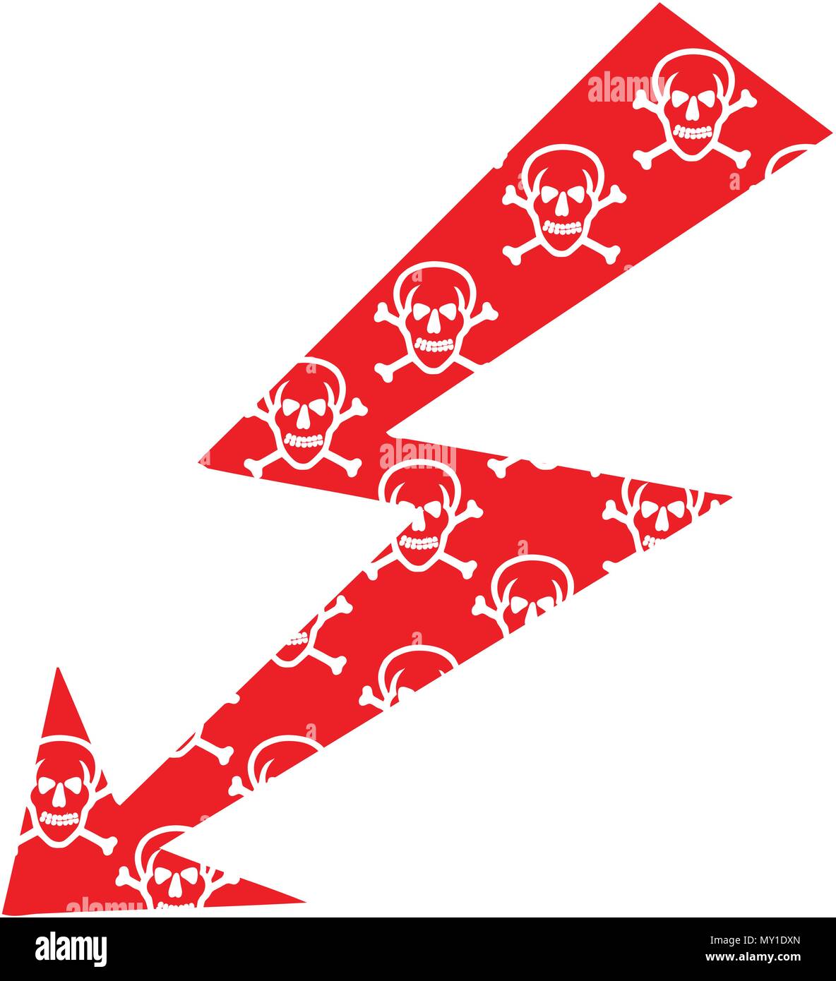 Arrow of death Stock Vector Images - Alamy