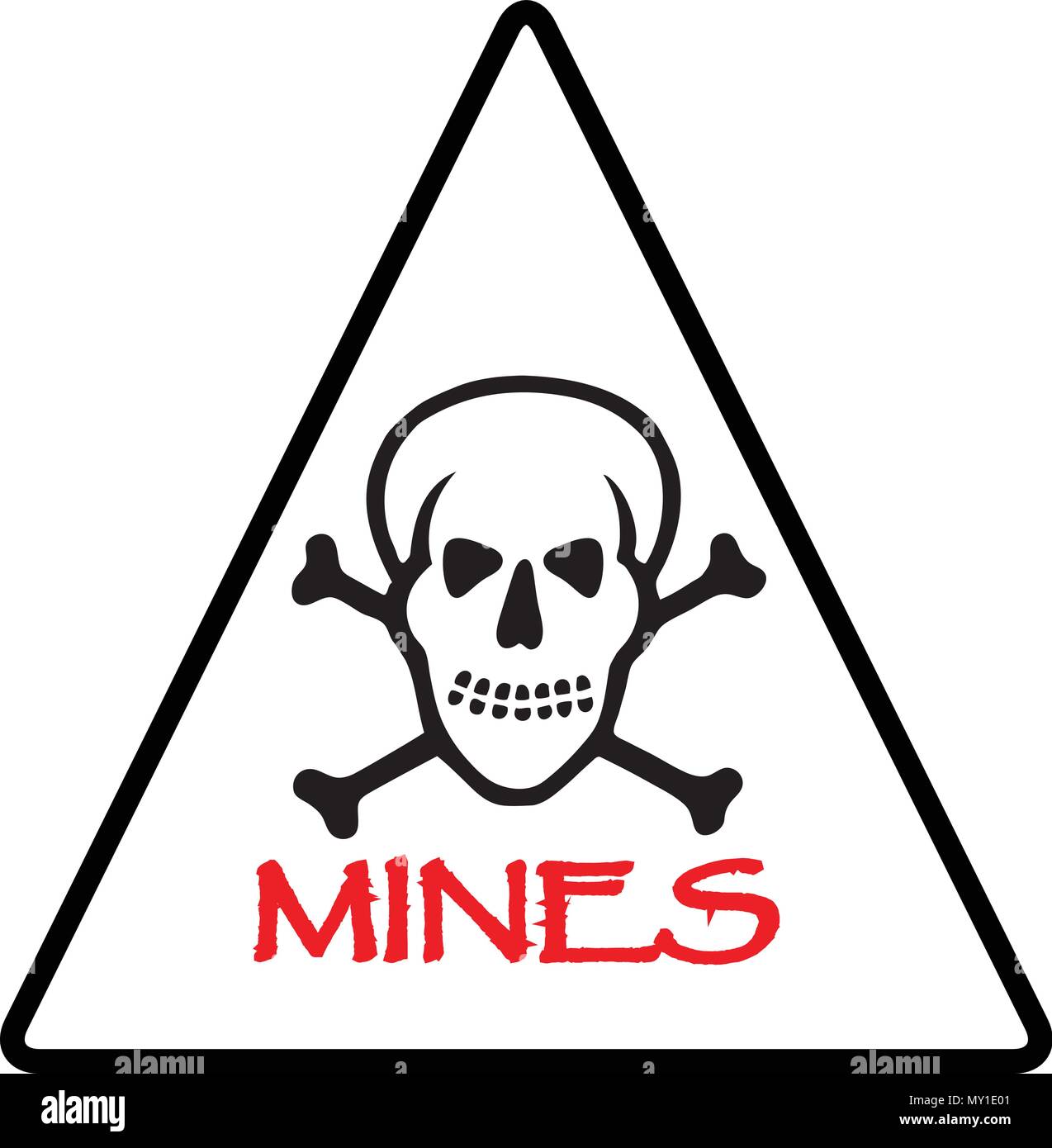 Danger Mines High Resolution Stock Photography and Images - Alamy