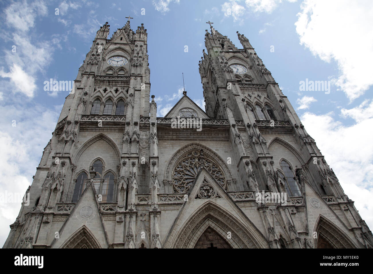 The Basilica of the National Vow Basílica del Voto Nacional.Roman ...