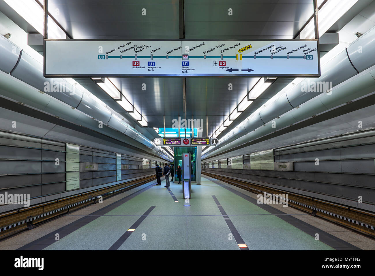 Nuremberg metro station hi-res stock photography and images - Alamy