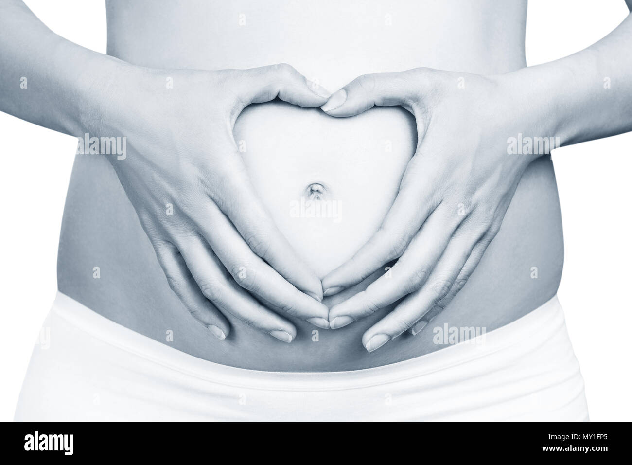 Pregnant heart baby hi-res stock photography and images - Alamy