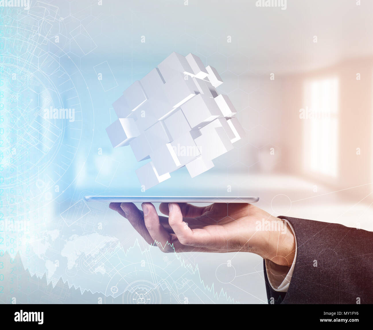 Integration concept technology hi-res stock photography and images - Alamy