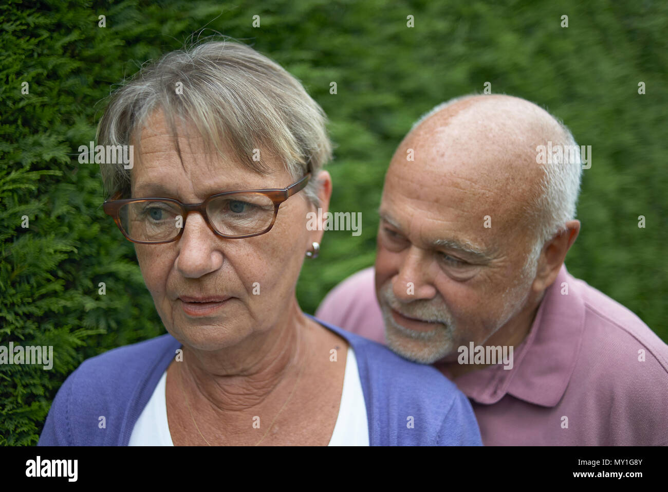 Hug upset outdoors hi-res stock photography and images - Alamy