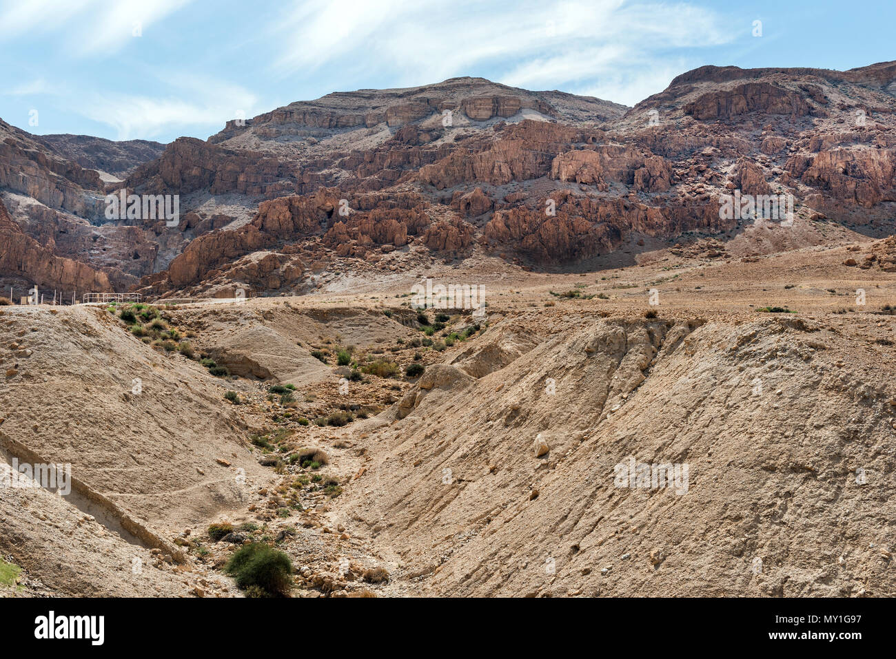 The Qumran caves, West bank, Israel is the place in the Holy Land ...