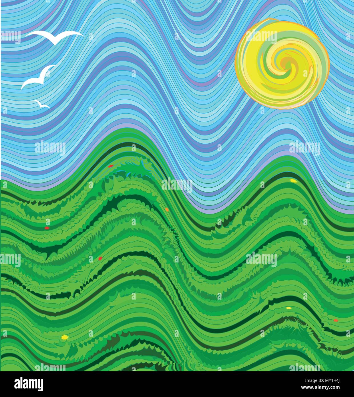 Field weave Stock Vector Images - Alamy