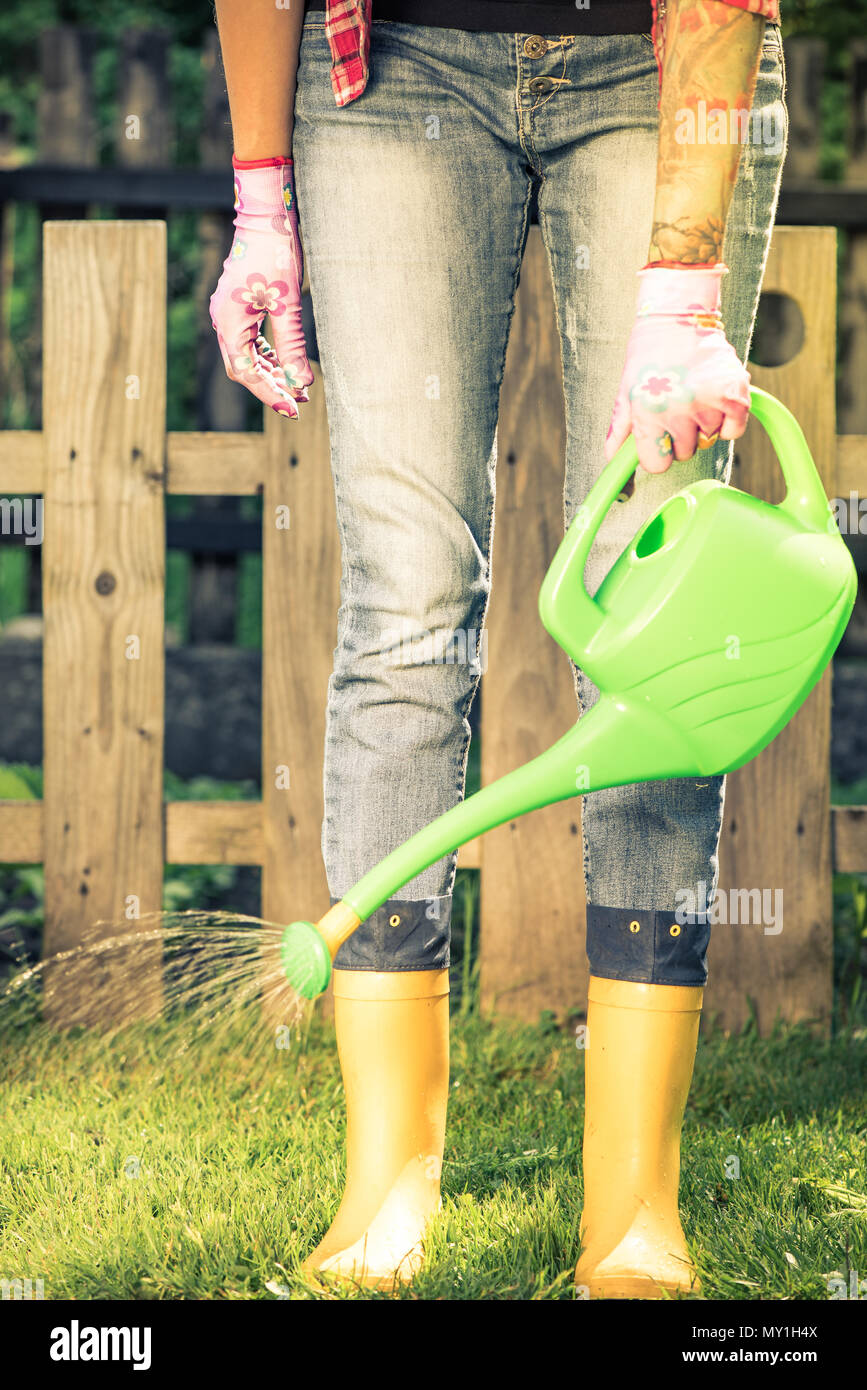 Watring plants hi-res stock photography and images - Alamy