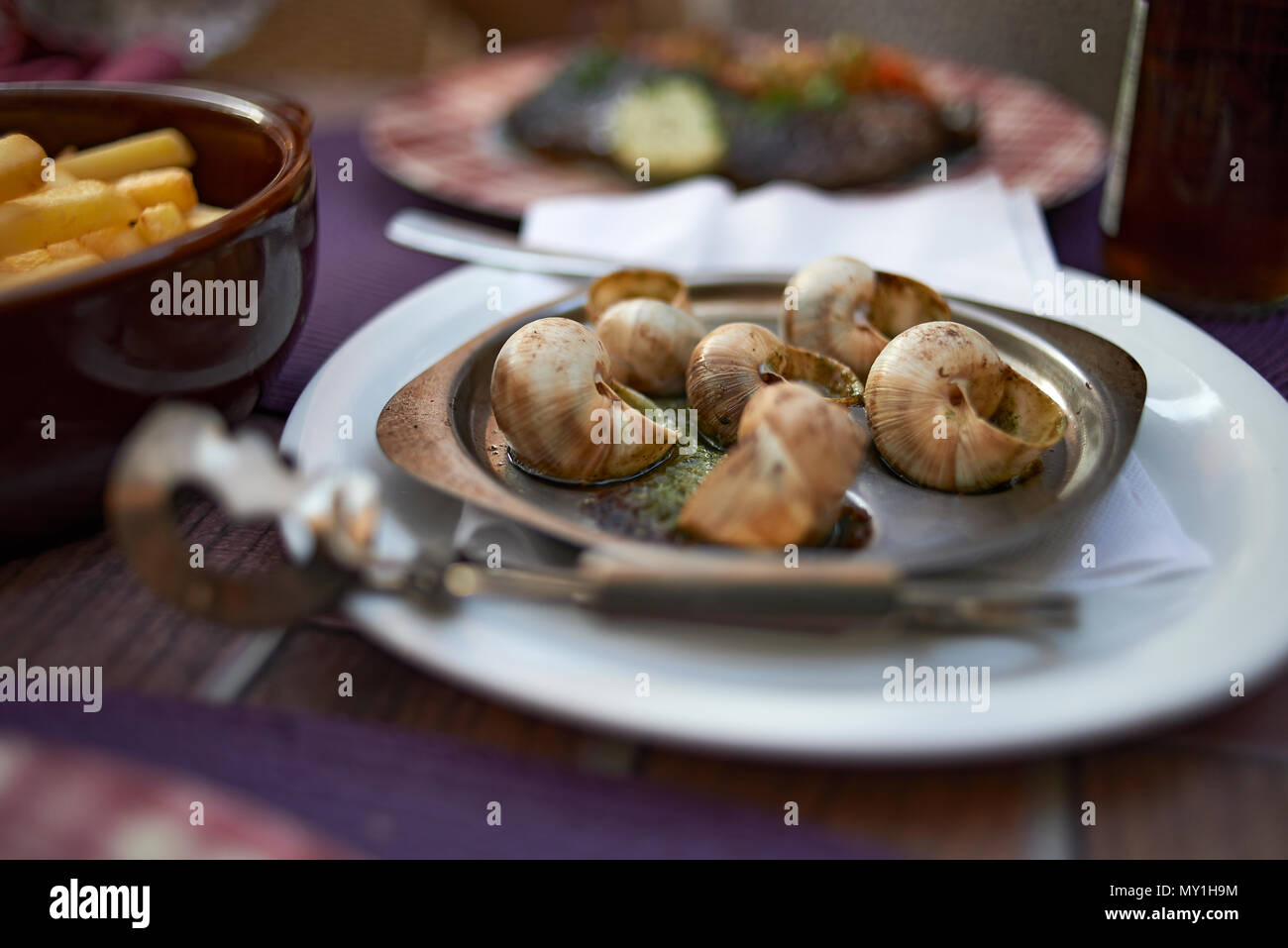 Escargot Plate High Resolution Stock Photography and Images - Alamy