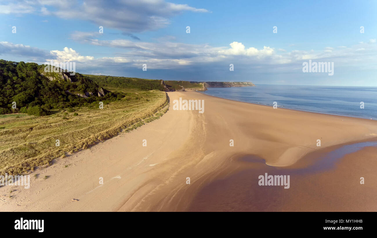 Oxwich bay hi-res stock photography and images - Alamy