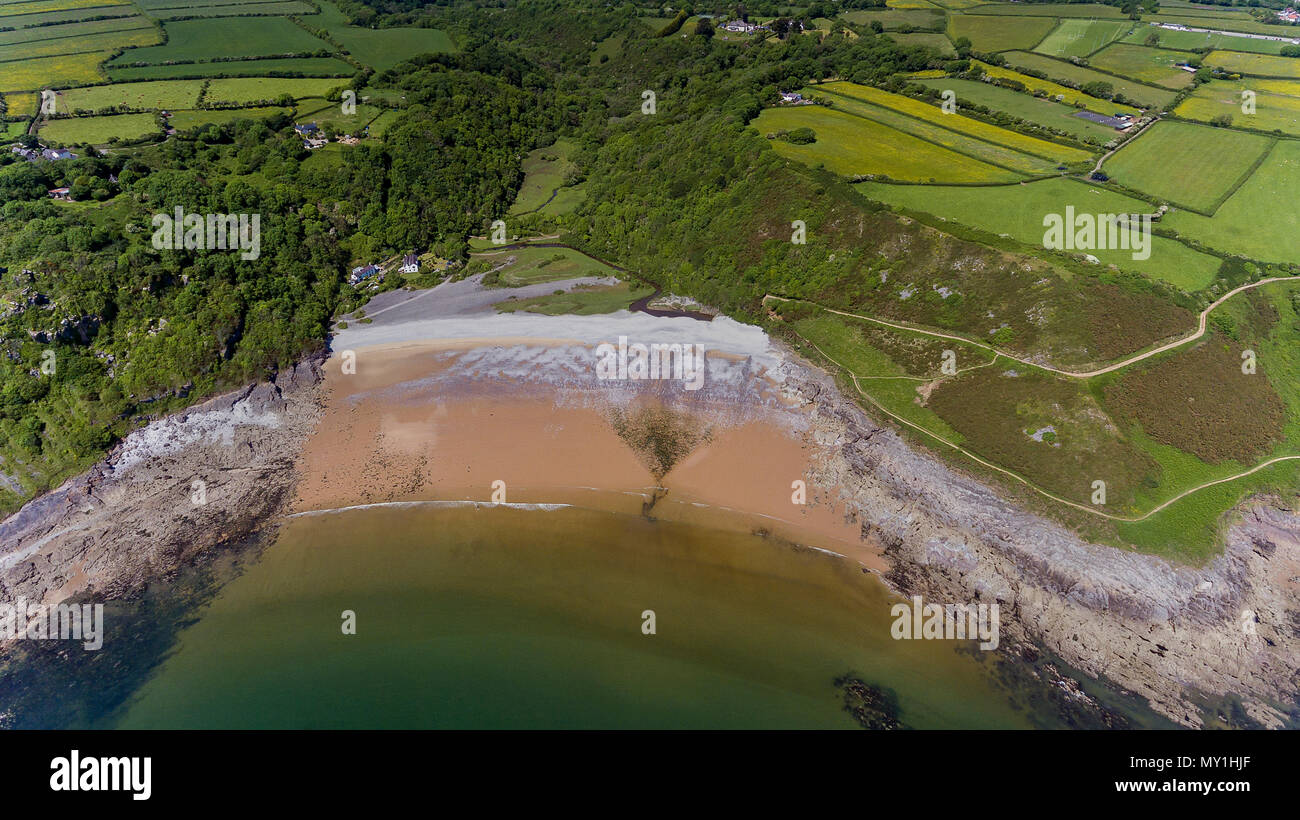 Pwll du gower hi-res stock photography and images - Alamy