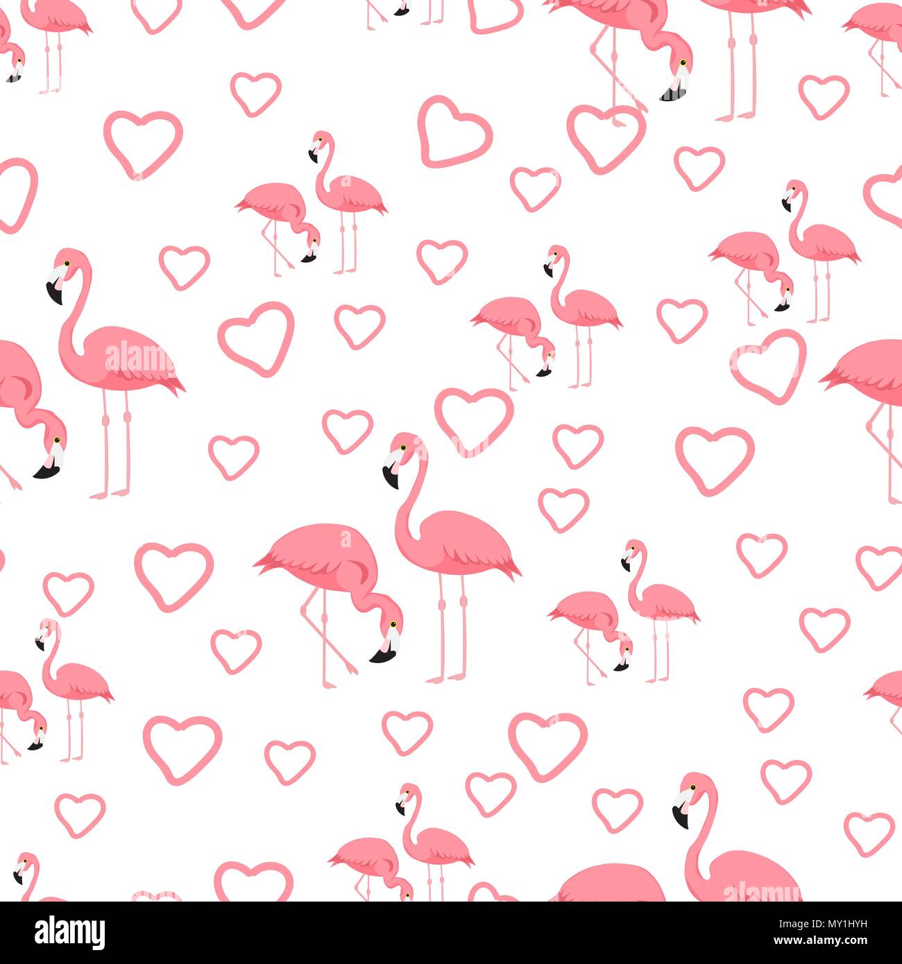 Flamingo Background Design