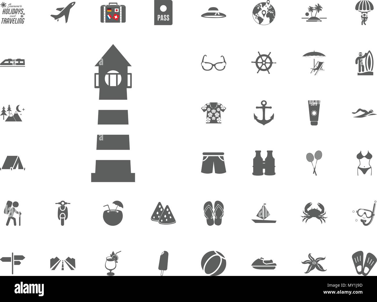 Seamark Stock Vector Images - Alamy