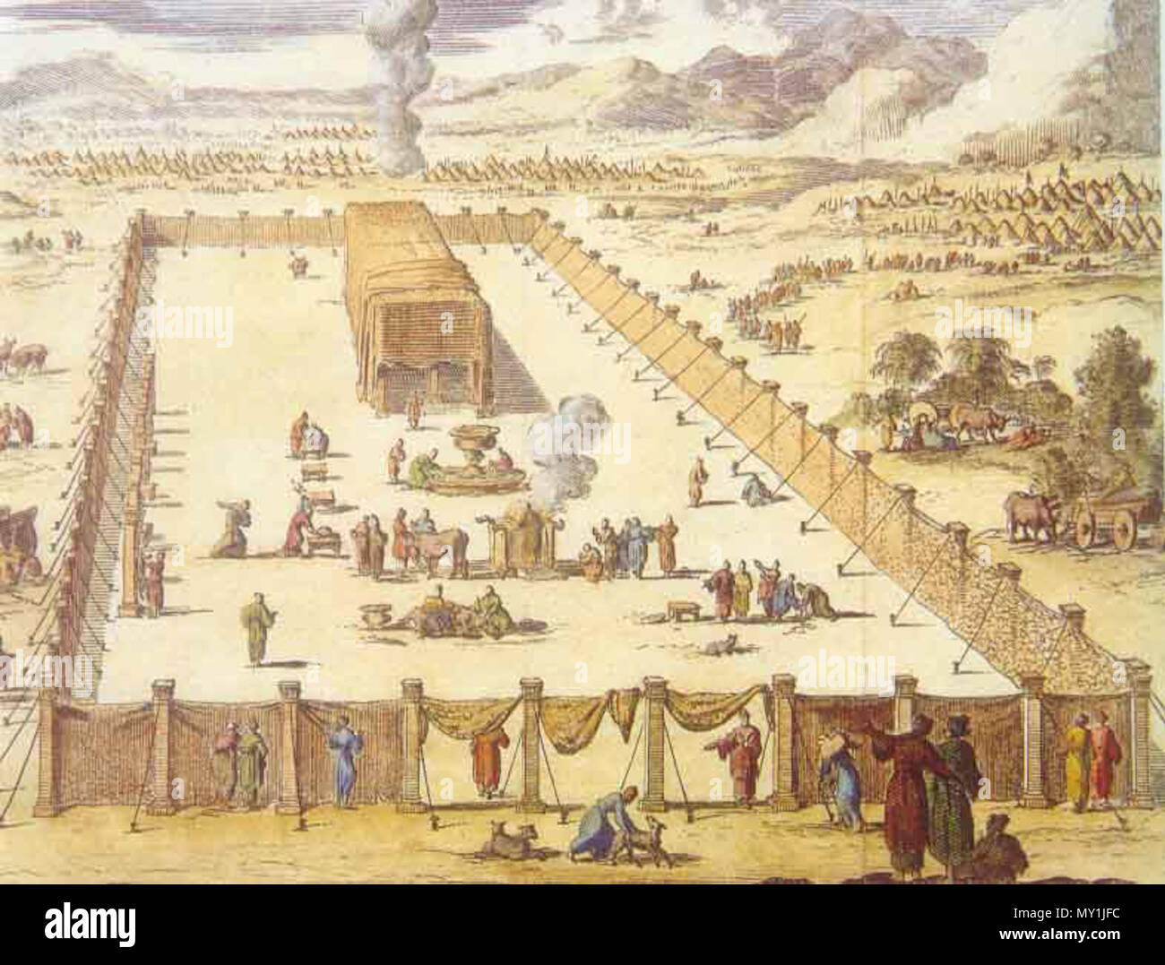 . English: The Tabernacle. . Anonymous 479 Scinia Stock Photo - Alamy