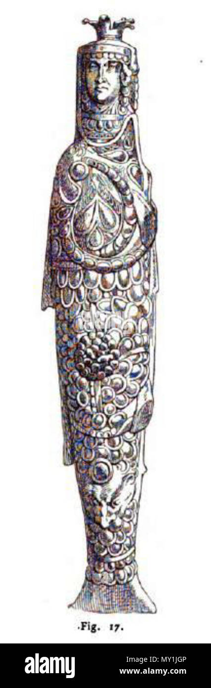 . English: A sculpture of a 'siren' from the church of St. George in ...